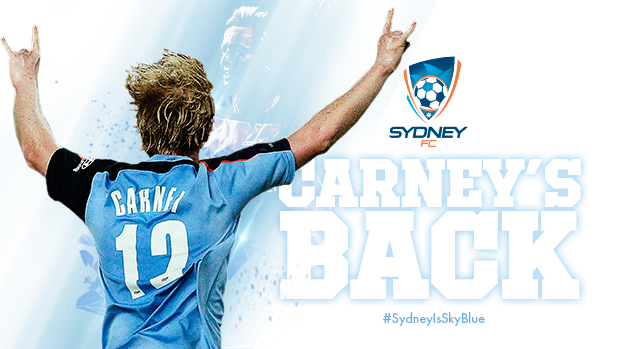 Championship Winner David Carney Returns To Sydney FC - Sydney FC