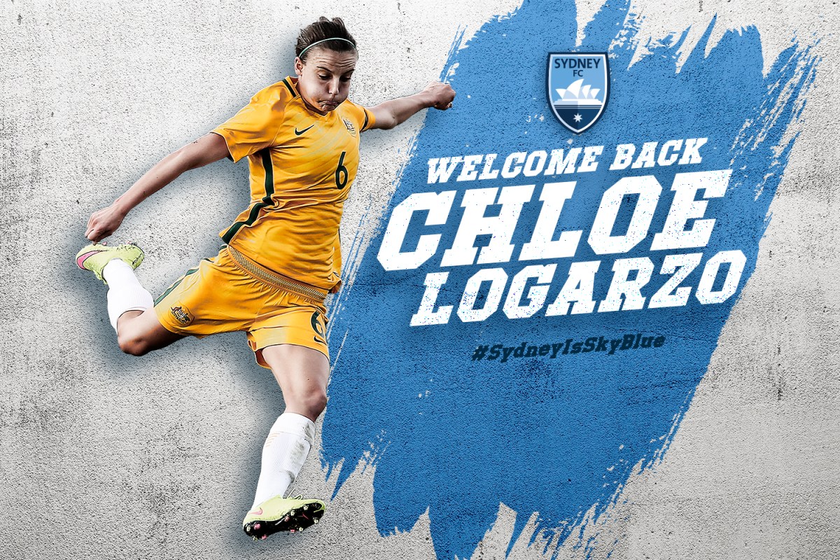 Sky Blues Sign Matilda Chloe Logarzo - Sydney FC