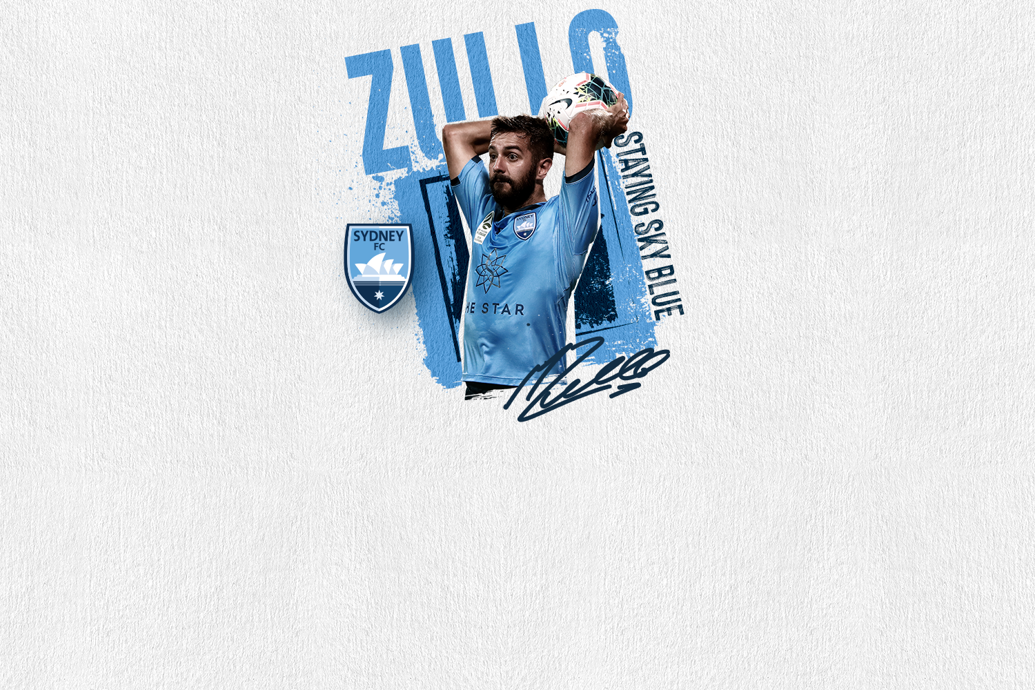 Michael Zullo Extends His Time At Sydney FC - Sydney FC