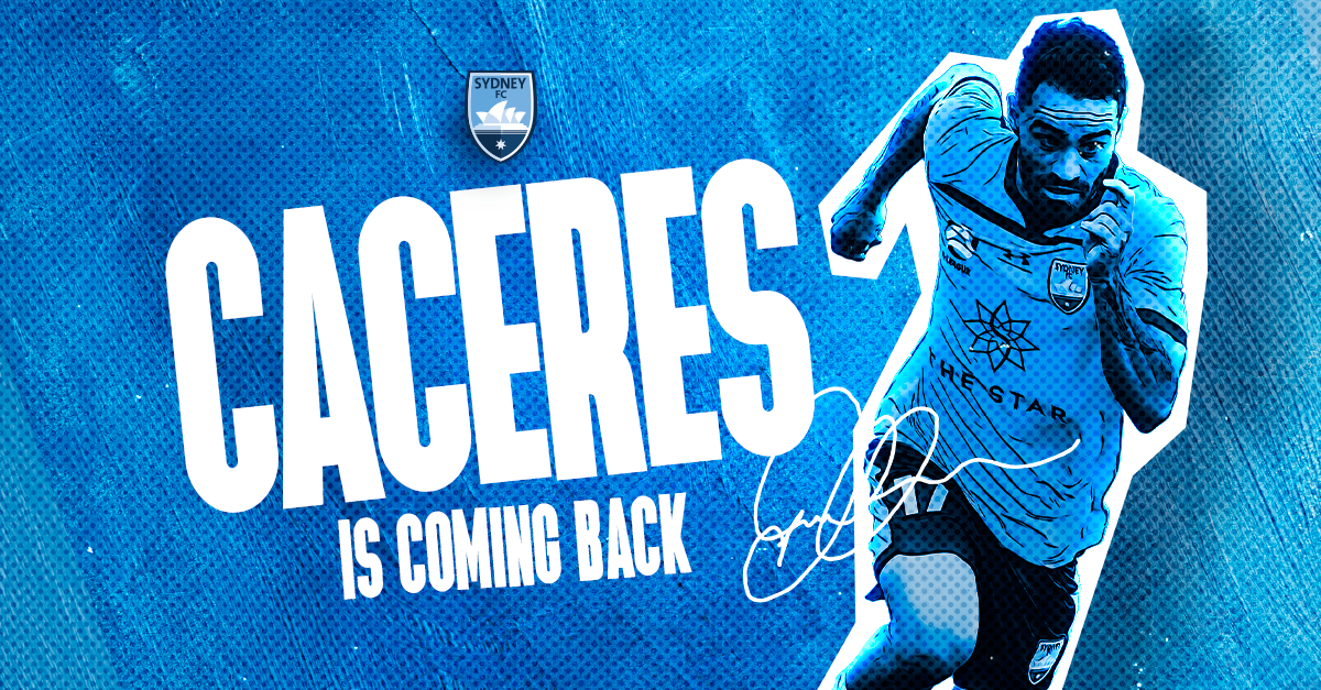 Sydney FC Re-Sign Anthony Caceres For Three More Years - Sydney FC