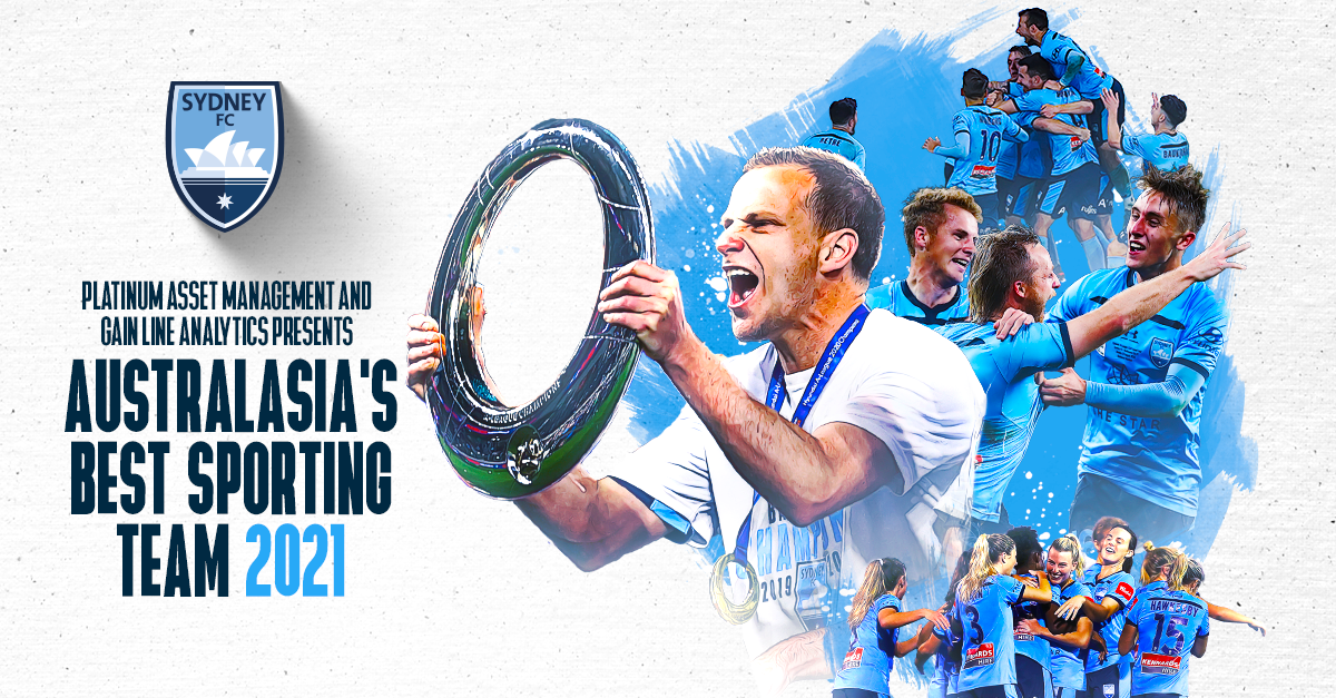 Sydney FC named Australasia's best sporting team for 2021 - Sydney FC