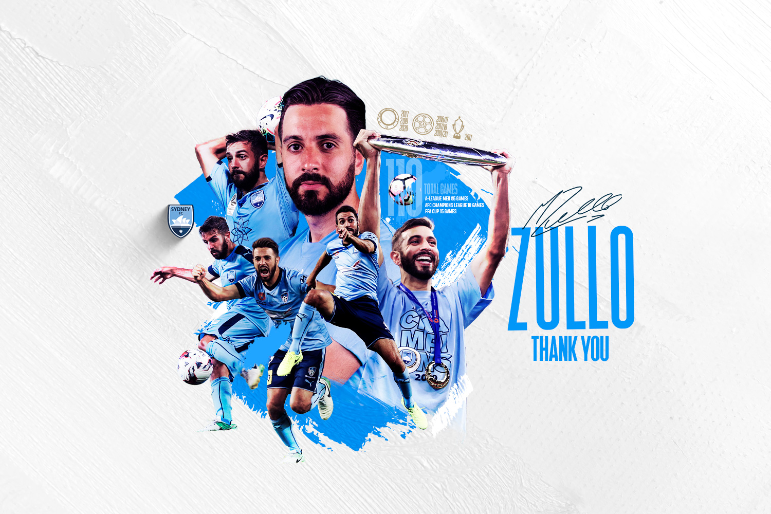 Championship Winner Michael Zullo To Leave Club - Sydney FC