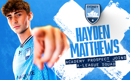 Matthews Signs First Pro Deal - Sydney FC