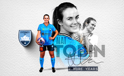Sydney FC Skipper Natalie Tobin Signs New Two Year Deal - Sydney FC