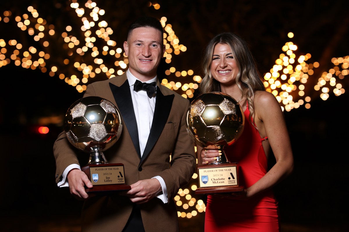 Lolley And McLean Take Out Top Season Awards - Sydney FC