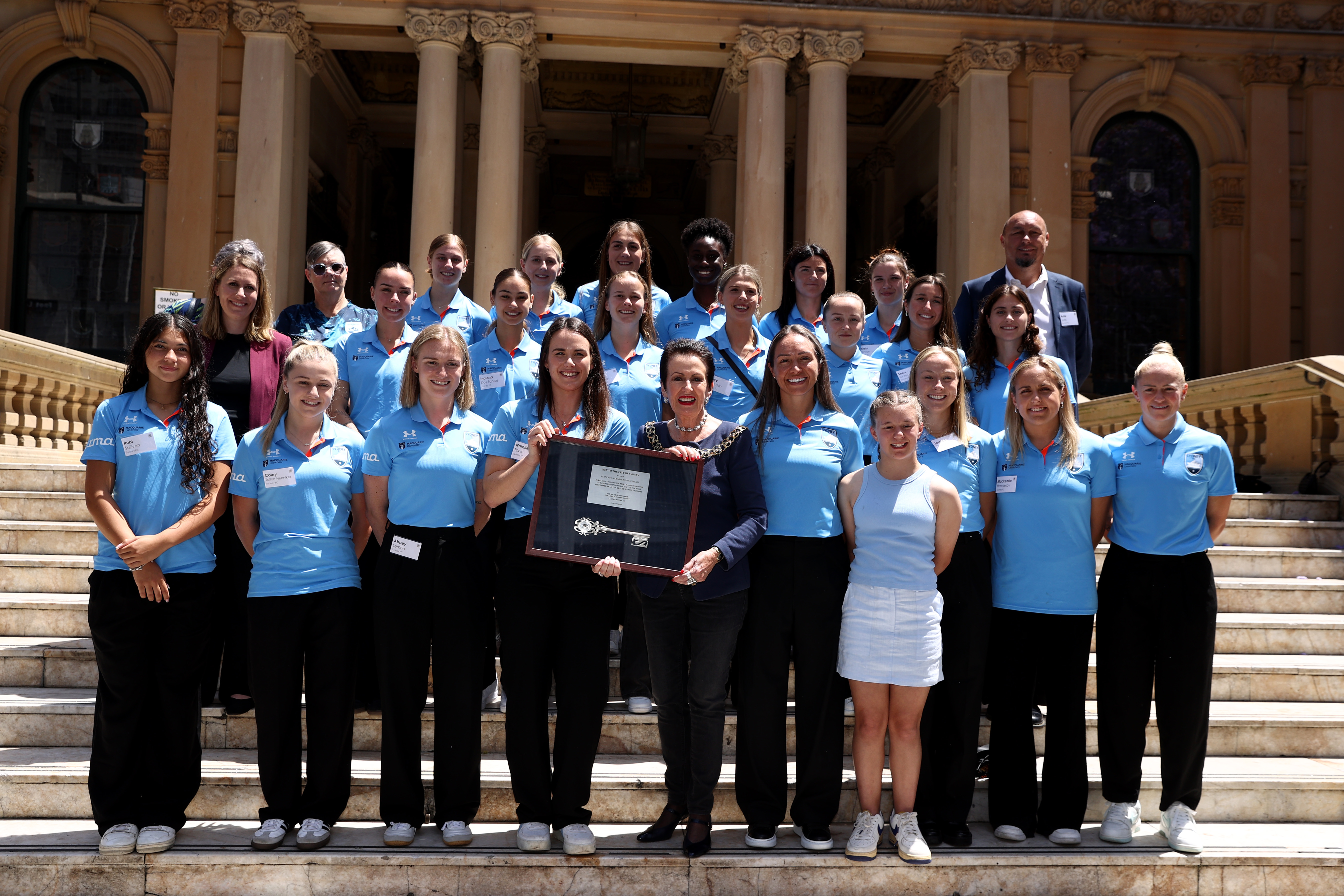 Sydney FC Honoured With Key To The City - Sydney FC