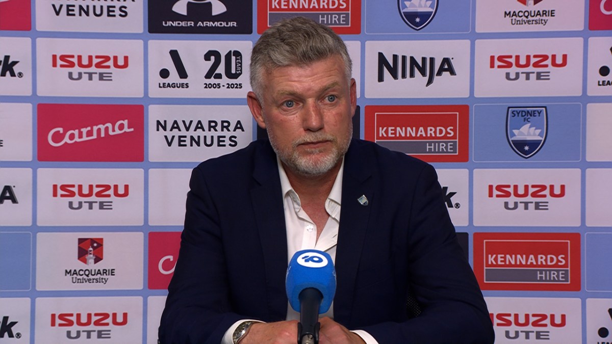 Ufuk Talay | Press Conference | Western Sydney Wanderers v Sydney FC ...