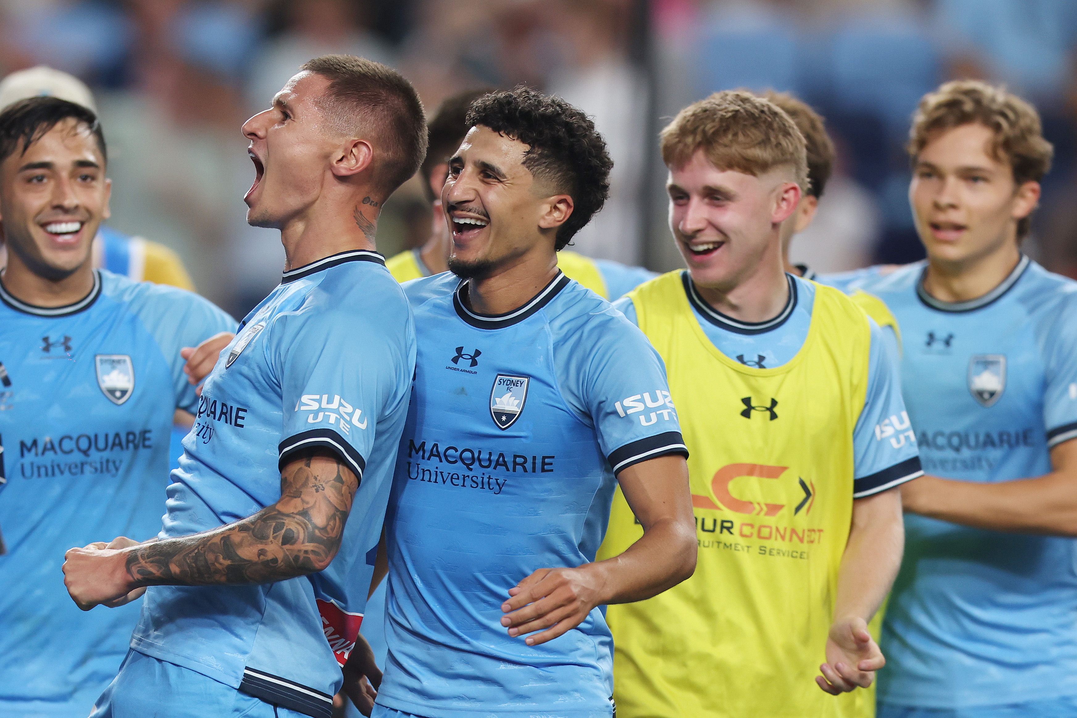Four-midable Sydney FC Win Derby - Sydney FC