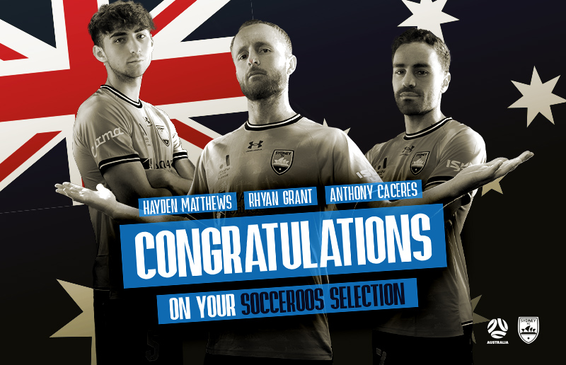 Sydney FC Trio In Socceroos Squad - Sydney FC