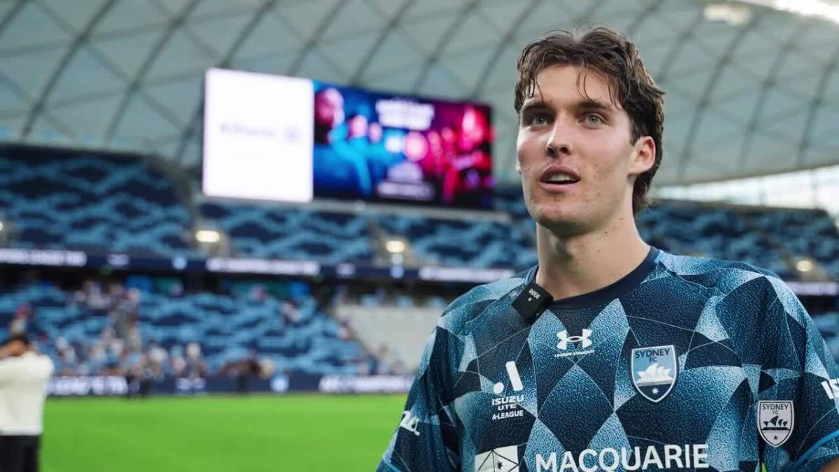 Kyle Shaw reacts after Sydney FC Debut | A-Leagues Videos