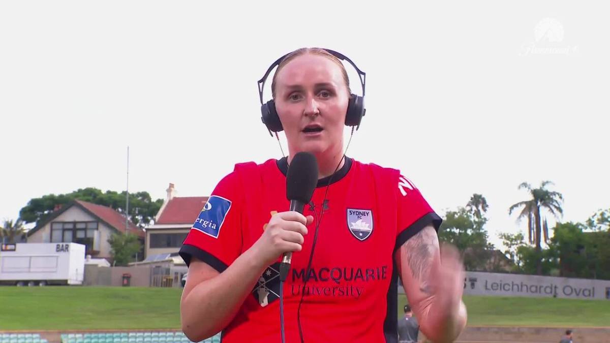 Beth Mason-Jones | Match Reaction – NInja A-League | A-Leagues Videos