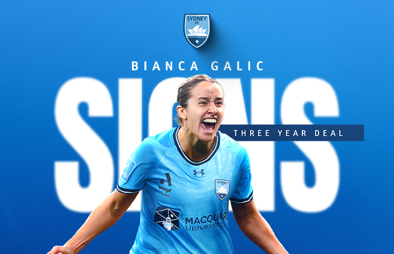 Bianca Galic joins Sydney FC from Central Coast Mariners