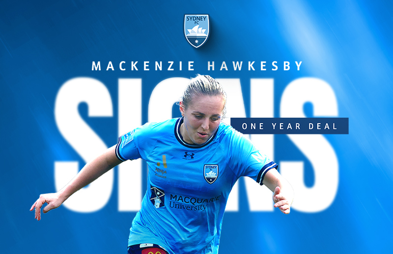 Mackenzie Hawkesby signs one year extension at Sydney FC