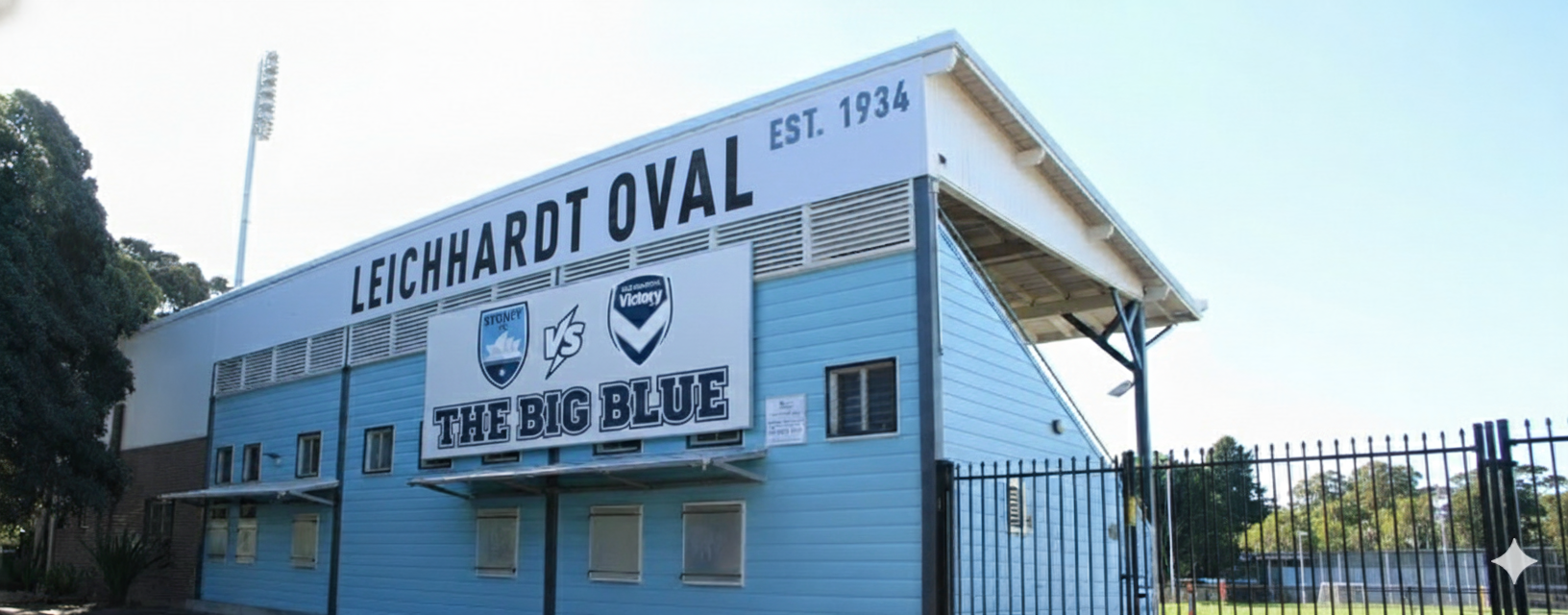 Turn Leichhardt Oval Sky Blue