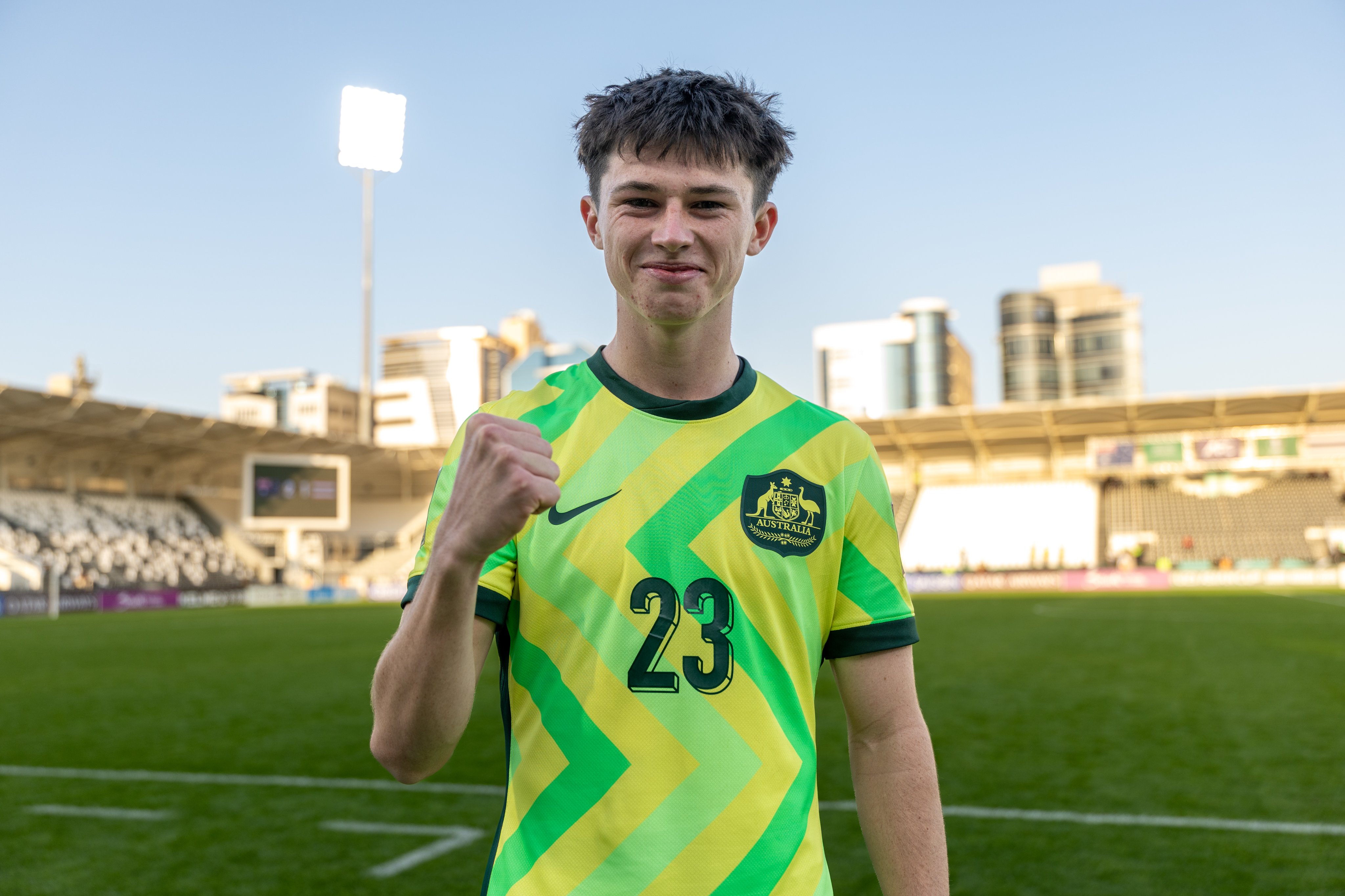 Mathias Macallister scores wonder goal for Australian U23s
