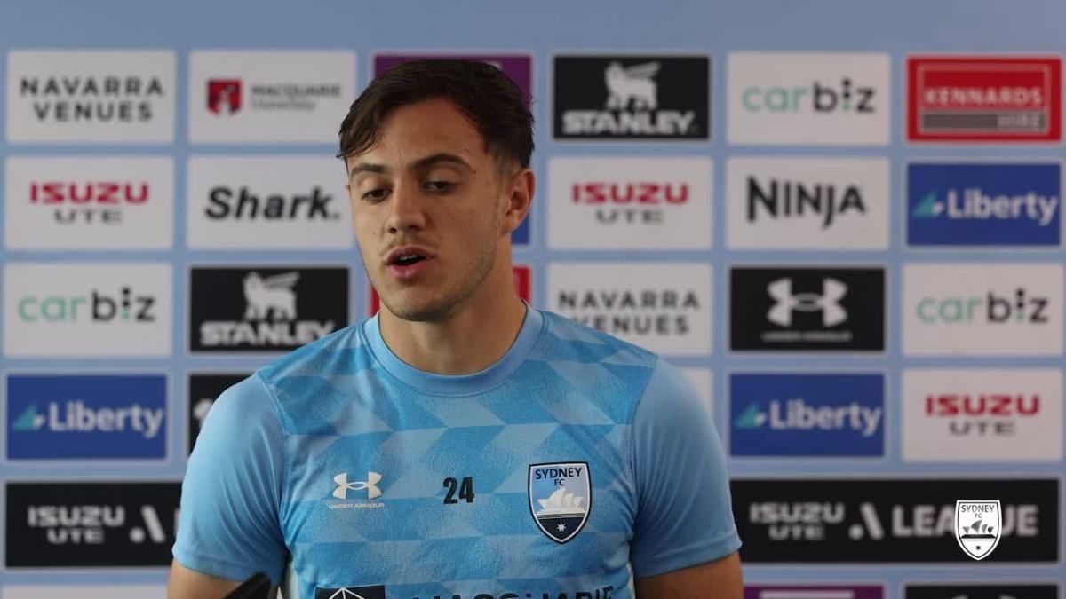 Paul Okon Jnr | Press Conference WSW (H) – Isuzu UTE A-League 2025/26 ...