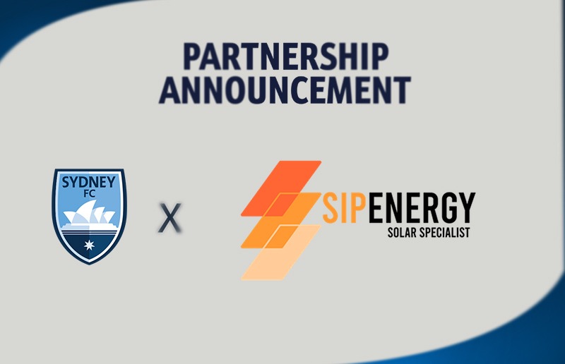 Sydney FC Renew SIP Energy Partnership