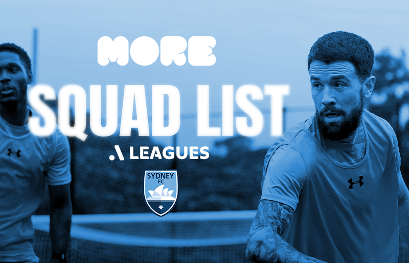 Squad News | Sydney FC v Auckland FC