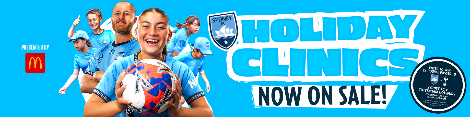 Sydney FC Holiday Clinics Kid School Holiday Activities